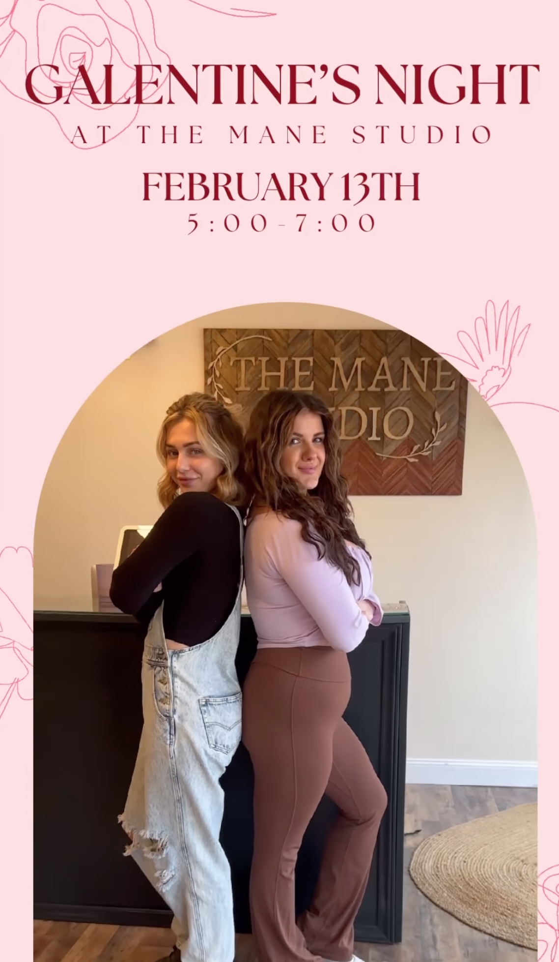 Galentine’s Night – The Mane Studio
